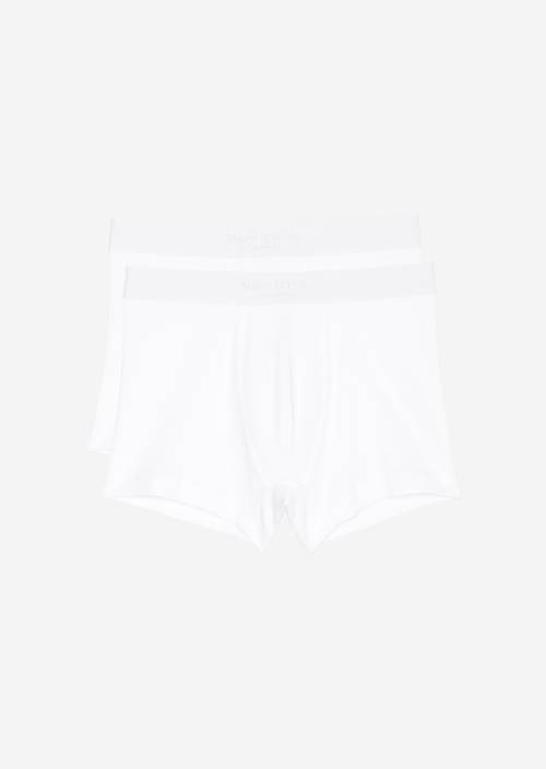 Calzoncillos bóxer en un paquete de 2 - blanco | Ropa interior | MARC O ...