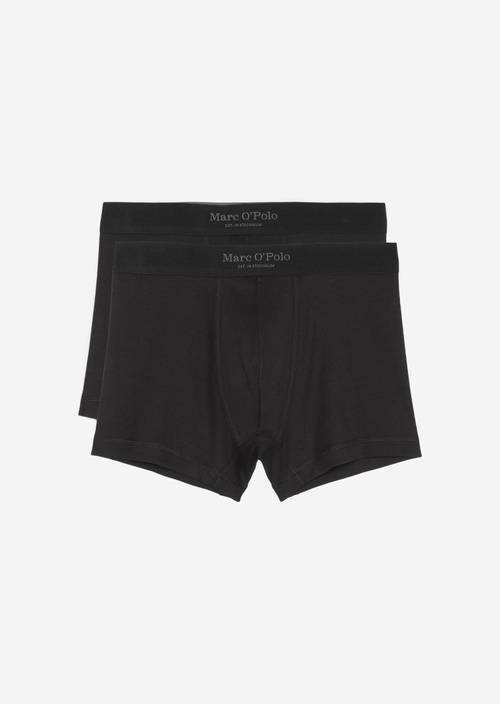 Calzoncillos bóxer en un paquete de 2 - negro | Ropa interior | MARC O’POLO