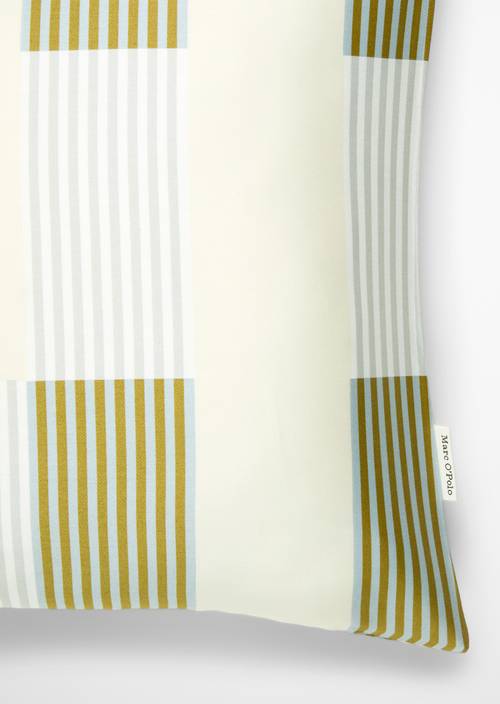 Cushion cover model Sverre made from organic cotton satin - | Pillow ...