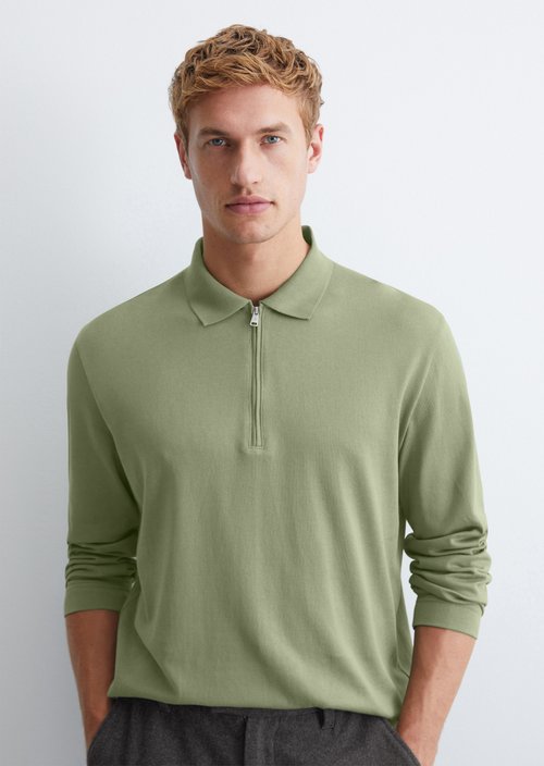 DfC polo shirt regular De puro algodón orgánico - verde | Mujer | MARC ...