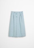 A-shape denim skirt made with Orange Fiber - blue | Denim skirts | MARC ...