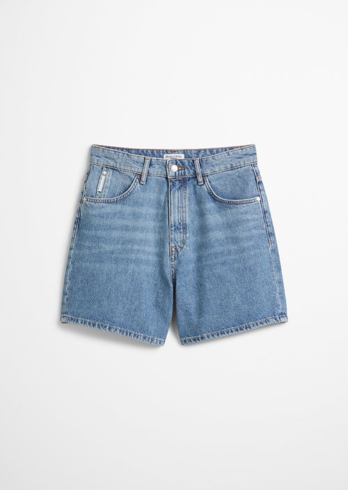 Denim shorts model Filda relaxed made from rigid denim - blue | Shorts ...