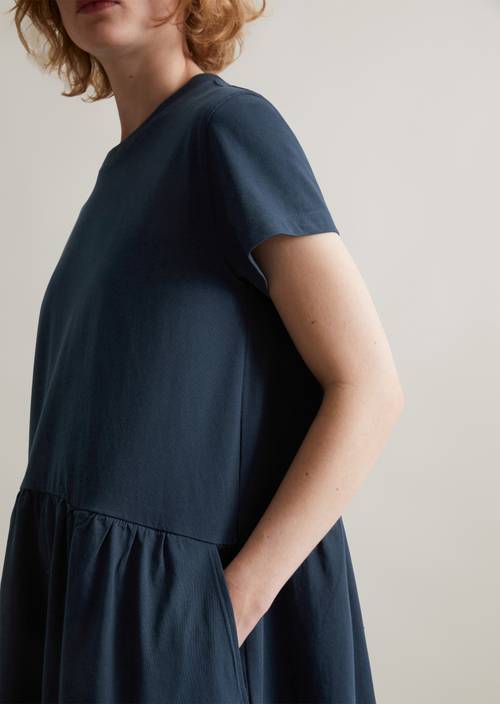 Robe en jersey DfC regular en jersey lourd - bleu | Robes en jersey ...