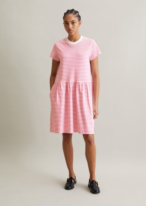 Jersey dress regular made from heavy jersey - rose | Women | MARC O’POLO
