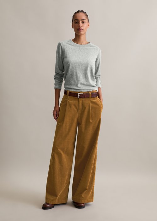 DfC Longsleeve regular en Heavy Slub Jersey - gris | Manches longues ...