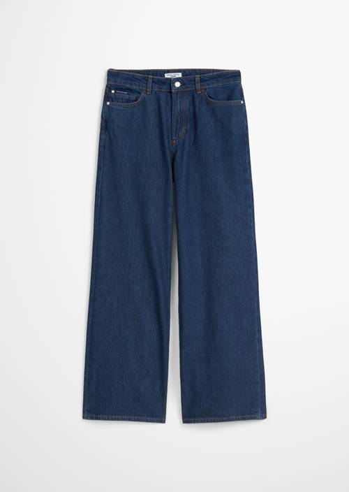 Jeans model Anjo wide made from rigid denim without elastane - blue ...