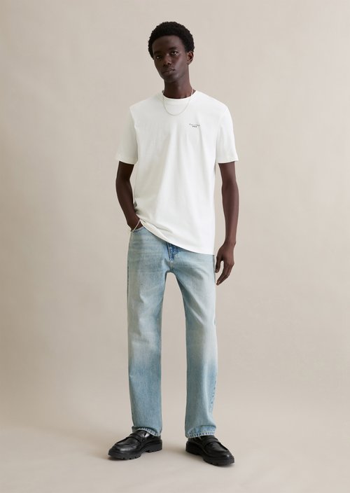Jeans model Sverre recht Gemaakt van puur biologisch katoen - blauw ...