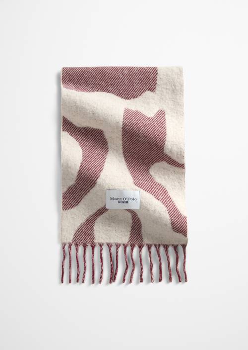 Schal aus Schurwolle-Alpakawolle-Mix - beige | Tücher | MARC O’POLO