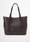 Shopper medium aus genarbtem Rindleder - braun | Shopper | MARC O’POLO