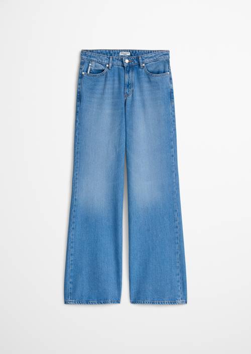 Jeans model Grethe loose flared made from a lyocell mix without stretch ...