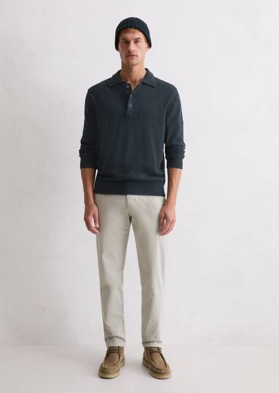 Chino Model Osby tapered aus hochwertigem Bio-Baumwoll-Mix - grau ...