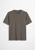 DfC T-Shirt regular aus weichem Slub-Jersey - grau | Kurzarm | MARC O’POLO