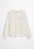 Sweatshirt oversize aus softem French Terry - blau | Rundhalssweater ...