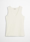 DfC V-Neck-Top slim aus weichem Stretch-Jersey - grün | Tops | MARC O’POLO