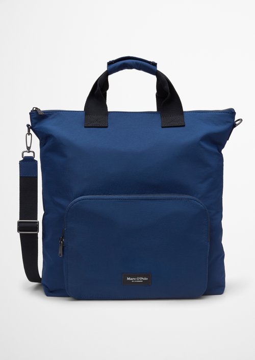 Shopper medium made from recycled material - blue | Bags | MARC O’POLO