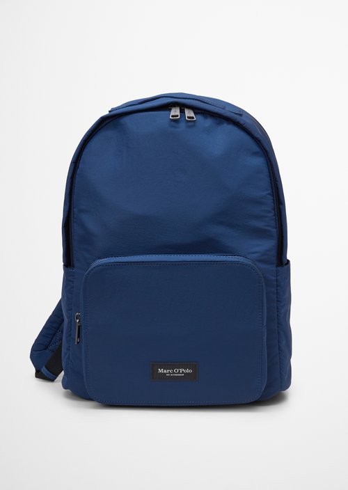 Backpack medium with padded laptop compartment - blue | Rucksack | MARC ...