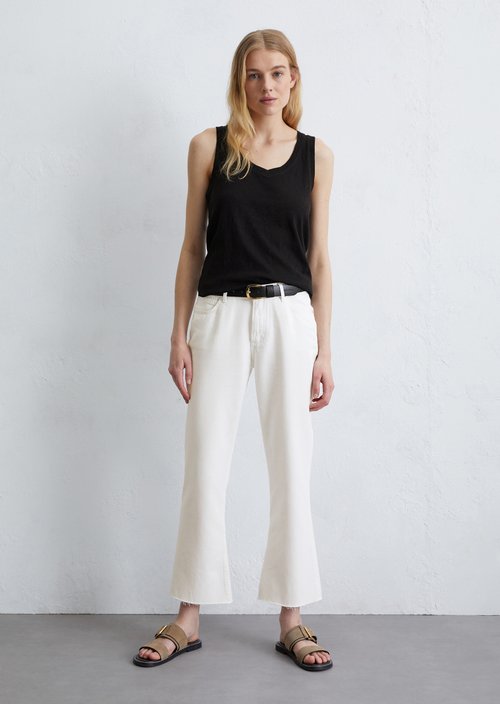 DfC Top regular made from organic cotton slub jersey - black | CLOTHING ...