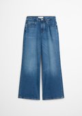 Jeans Model Lania wide aus Organic-Cotton-Lyocell-Stretch - blau | Wide ...