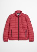 Quilted jacket regular made from recycled performance polyester - gray ...