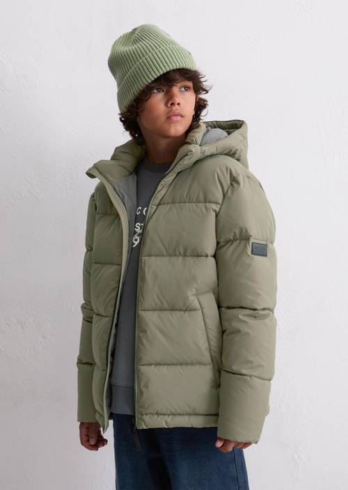 TEENS-BOYS quilted jacket with water-repellent surface - | Jackets ...