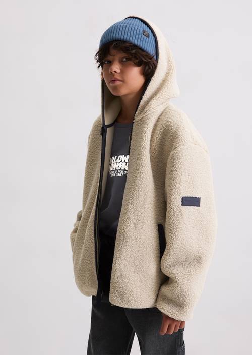 TEENS-BOYS teddy jacket with fleece inside - | Jackets / Coats | MARC O ...