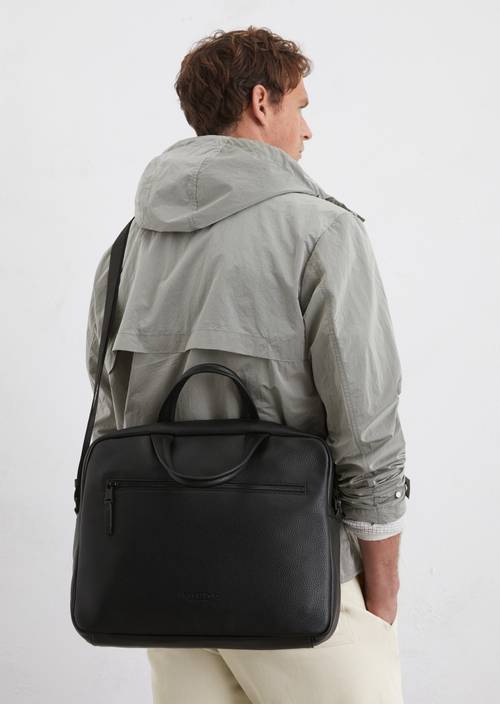 Business-Bag medium en une alternative de cuir en polyester recyclé ...