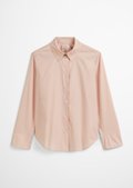 Blouse A-Shape en popeline Papertouch - rouge | Chemisiers | MARC O’POLO