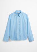 Blouse A-Shape en popeline Papertouch - rouge | Chemisiers | MARC O’POLO