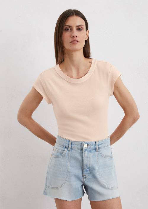 T-shirt regular gemaakt van biologisch katoen - rood | Korte mouw ...