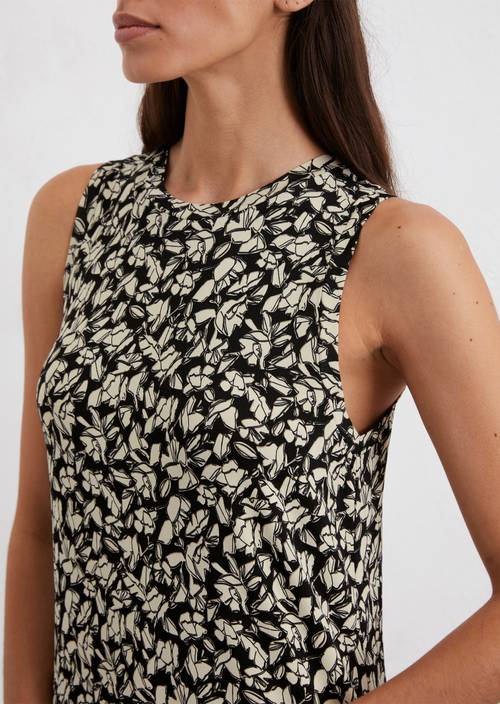 Robe sans manches en jersey relaxed en qualité de viscose stretch ...