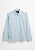 Shirt shaped with fine all-over print - blue | Print shirts | MARC O’POLO