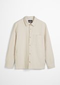 Overshirt aus reiner Bio-Baumwolle - braun | Overshirts | MARC O’POLO