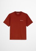 Relaxed T-shirt with back print - red | Short sleeve | MARC O’POLO