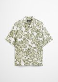 Chemise regular en pur lin - bleu | Chemises en lin | MARC O’POLO