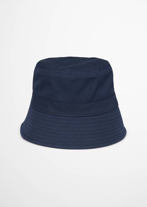 Bucket Hat made from cotton canvas - blue | Caps | MARC O’POLO