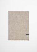 Scarf in finely woven double face - brown | Scarfs | MARC O’POLO