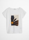 T-Shirt relaxed aus leichtem Single Jersey - weiss | Kurzarm | MARC O’POLO