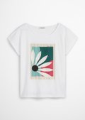 T-Shirt relaxed aus leichtem Single Jersey - weiss | Kurzarm | MARC O’POLO