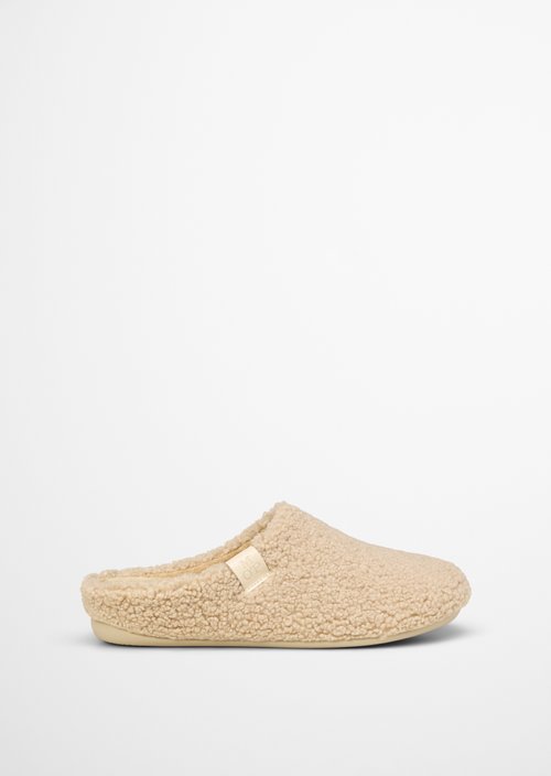 Chaussons en fourrure de nounours moelleuse - marron | Chaussures ...