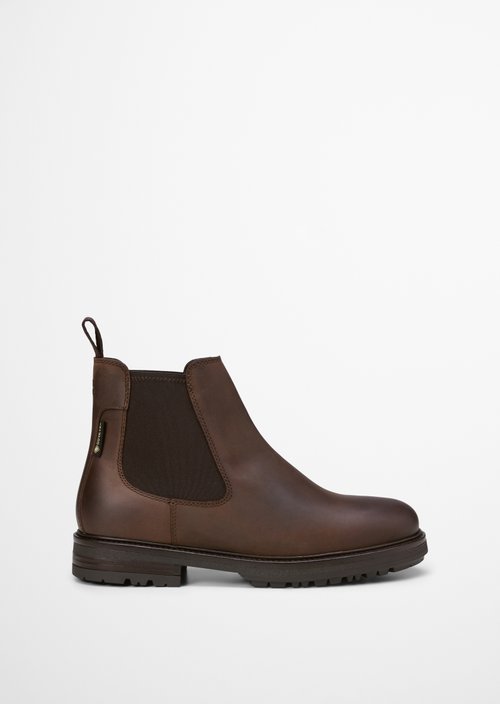 Chelsea boot model Rony GTX z jemné hovězí kůže - hnědá | Chelsea boots ...
