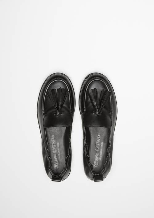 Loafer mit elastischer Fersenkante - schwarz | Loafer | MARC O’POLO