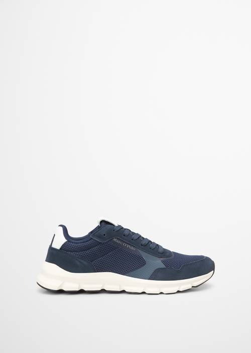 Sneaker Made from ultra-light material - blue | Sneakers | MARC O’POLO