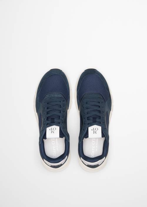 Sneaker Made from ultra-light material - blue | Sneakers | MARC O’POLO