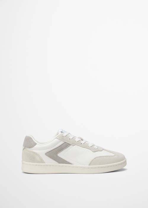 Sneaker made from high-quality cowhide - white | Sneakers | MARC O’POLO