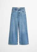 Jeans Model Lania wide aus Organic-Cotton-Polyester-Stretch - blau ...