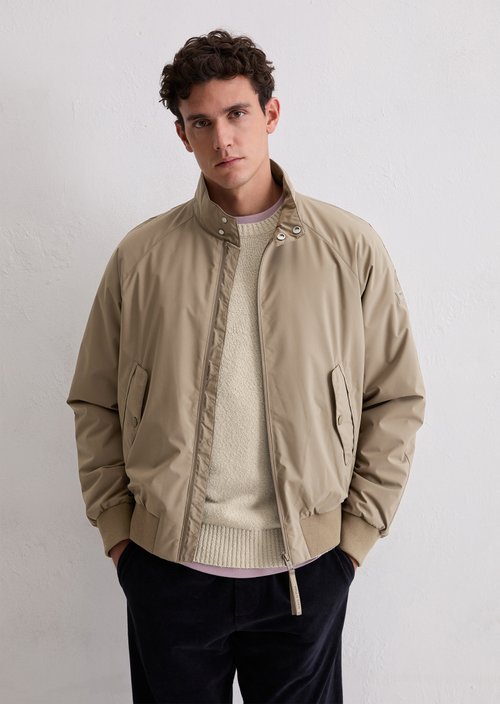 Blouson MOP x Function Made from waterproof material - brown | Bomber ...