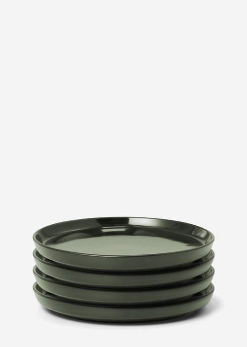 Kleiner Teller Model Moments im 4er-Set - grün | Damen | MARC O’POLO